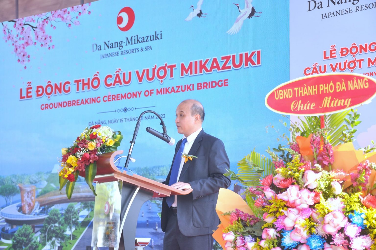 Đà Nẵng: Động thổ khởi công cầu vượt Mikazuki – công trình kỷ niệm 50 năm thiết lập quan hệ ...