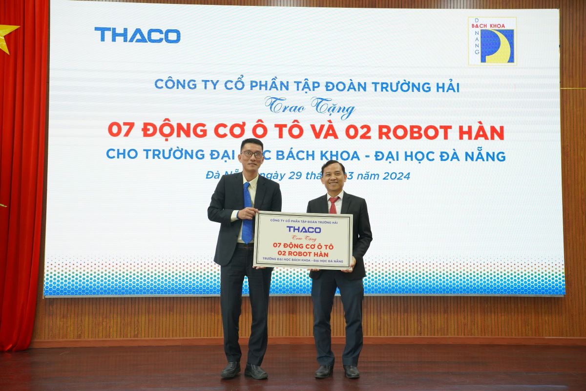 Trường Đại học Bách khoa - Đại học Đà Nẵng đón nhận động cơ ô tô và ...
